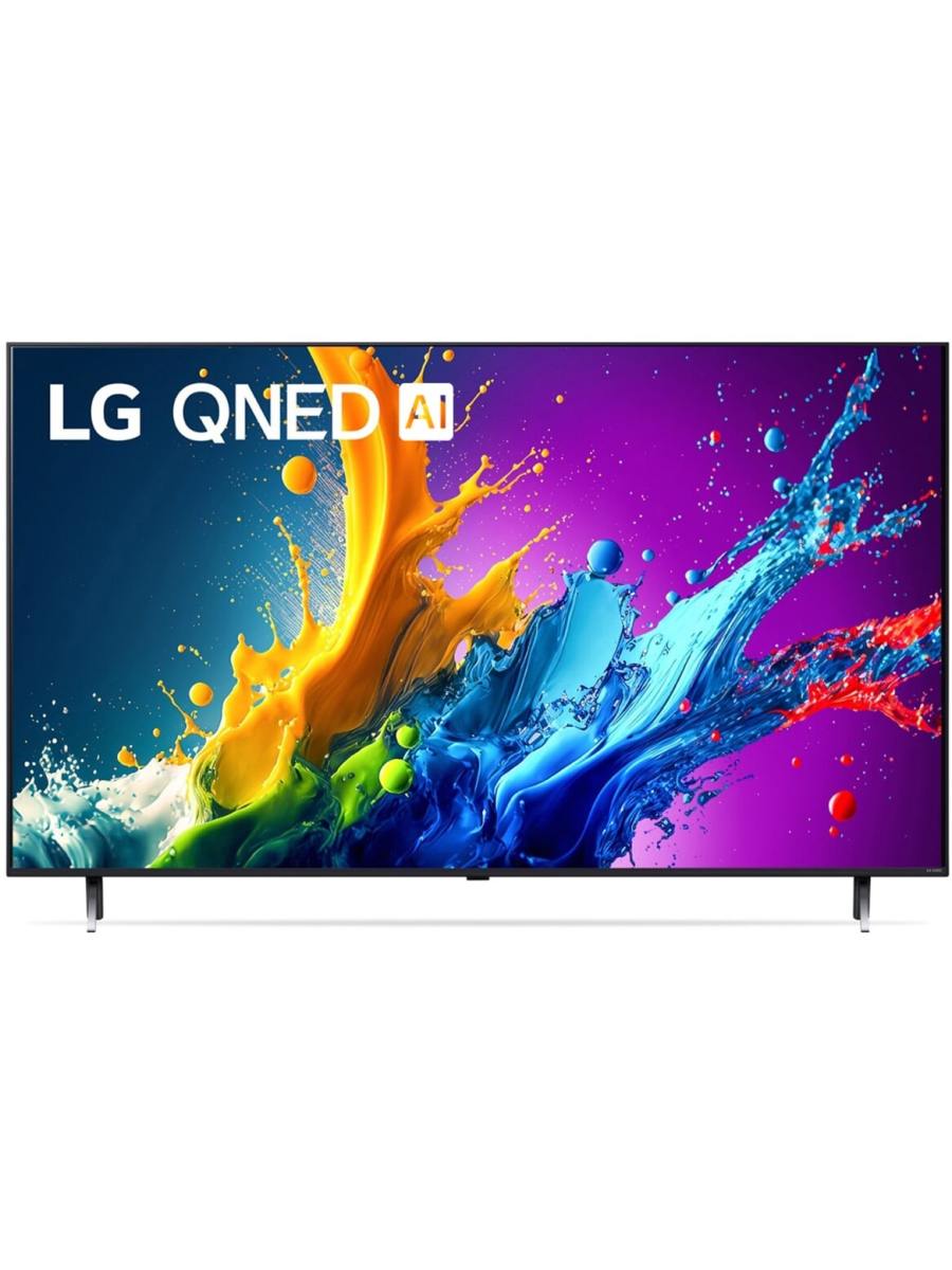Телевизор LED LG 50" 50QNED80T6A. ARUG чер. титан Smart