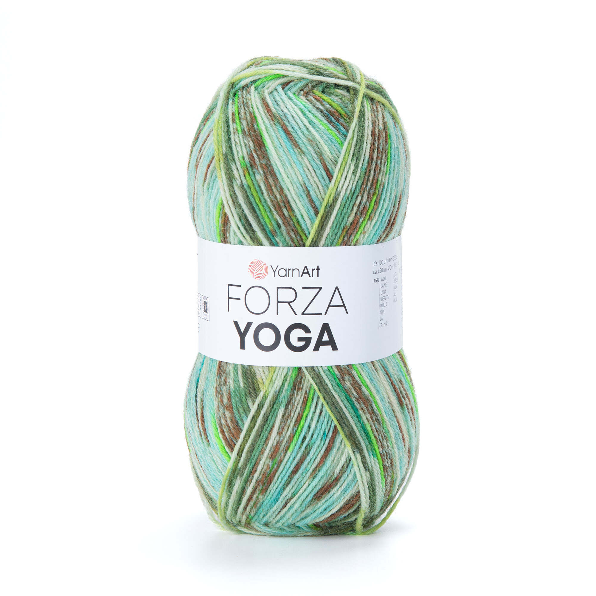 Пряжа YarnArt Forza Yoga 2507 (1 моток, 100г/420м)