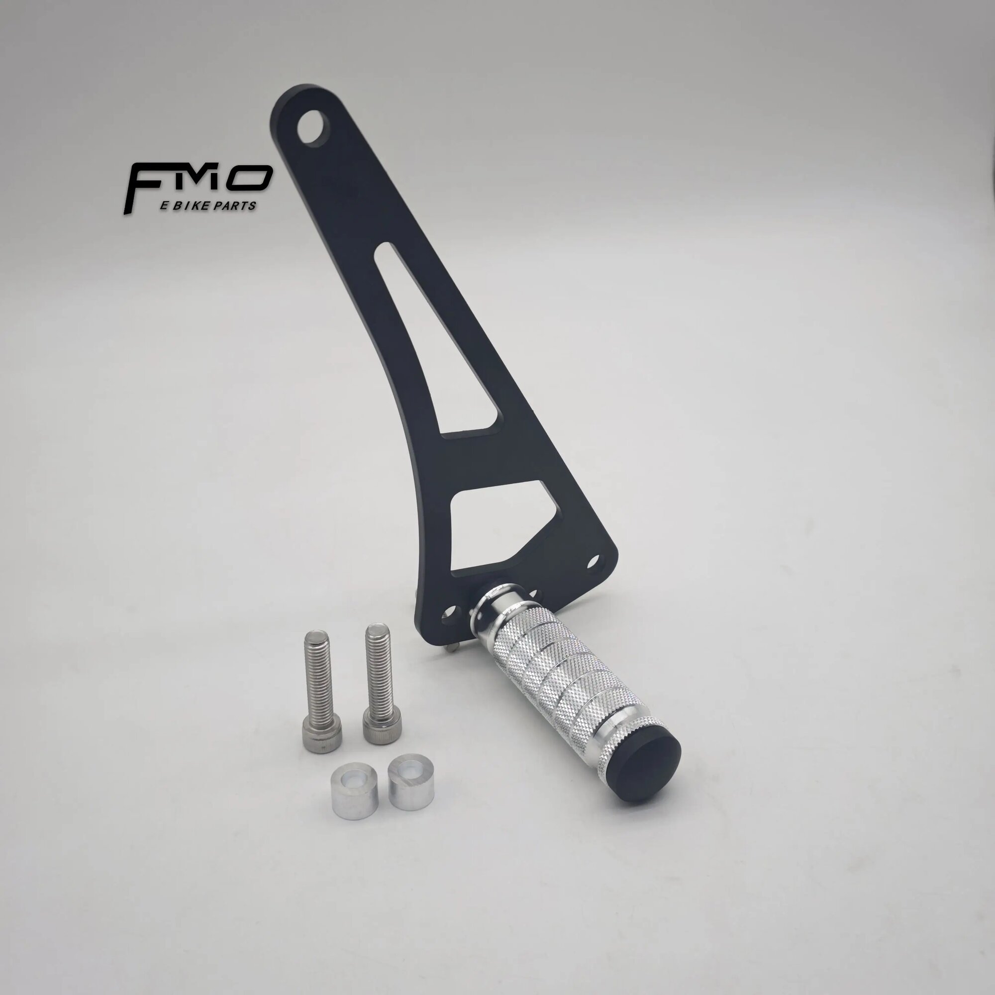 FMO E Ride Pro SS 2.0 3.0 черная/серебряная подножка