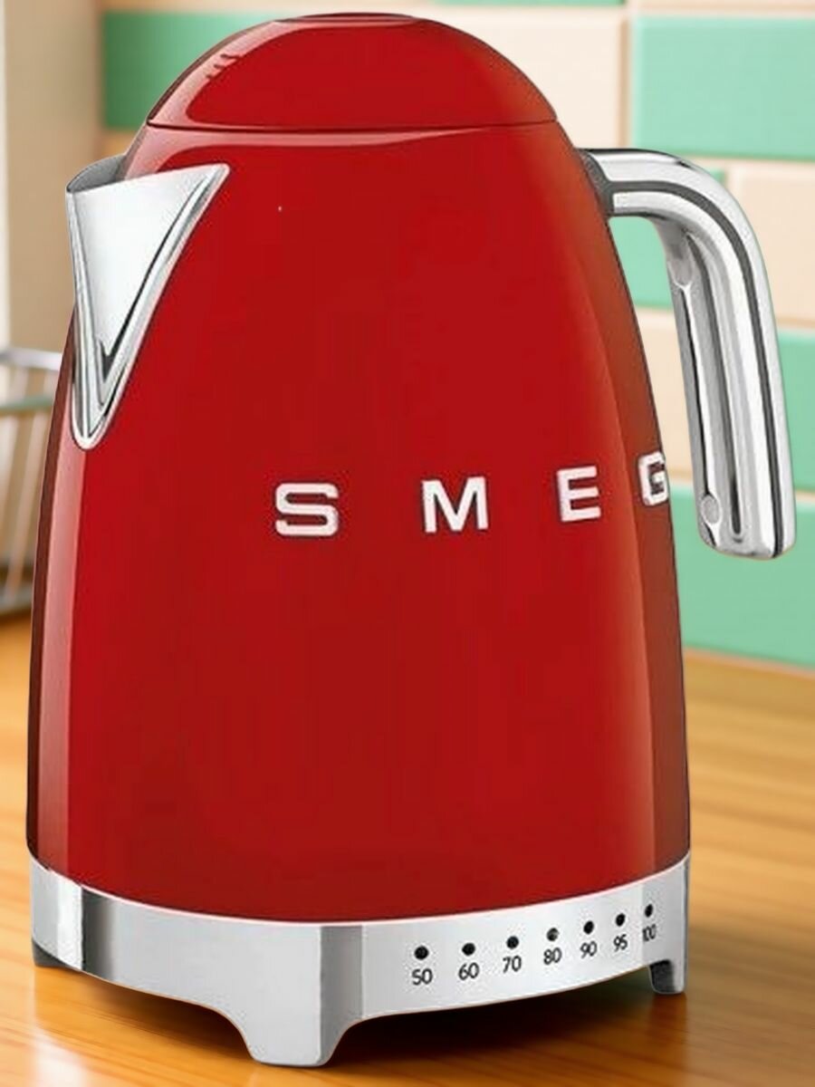 Чайник Smeg KLF04RDEU, красный