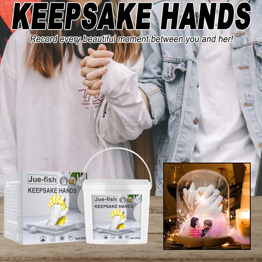 Набор для 3D-копии руки - DIY комплект для создания памятных слепков