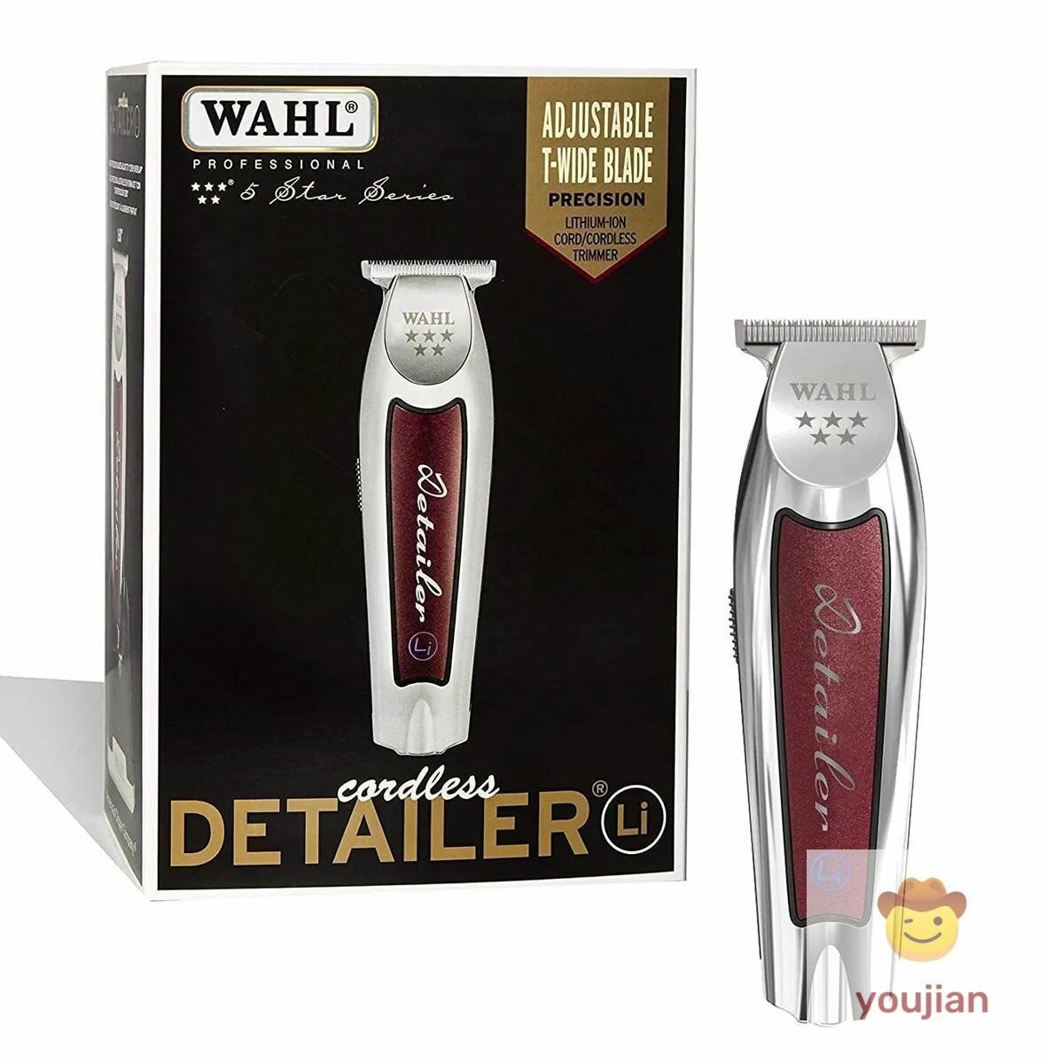 Триммер для волос WAHL-8081-LS, кол-во насадок 3
