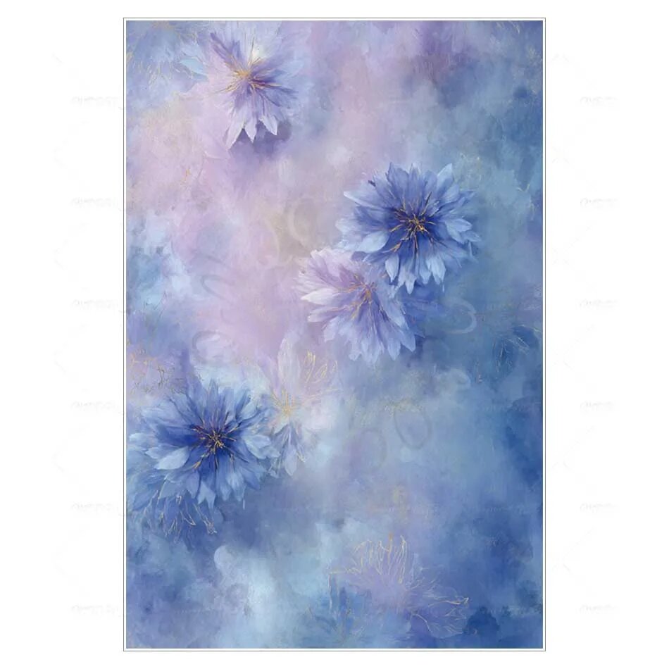 Цветочный фон для фотосъемки 80x120cm, Цвет: CSJB01956MD