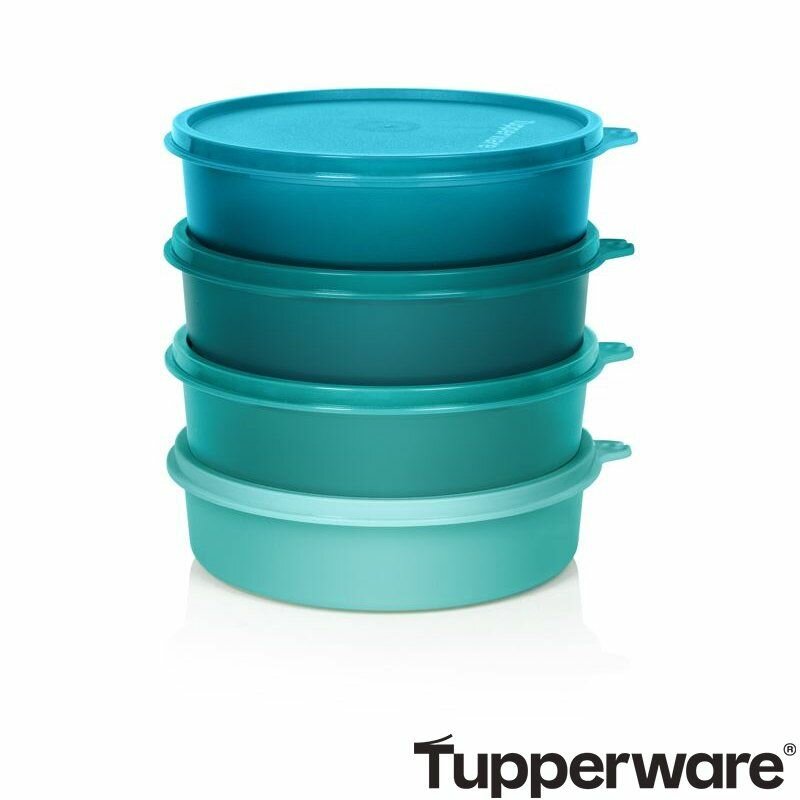 Набор чаш "Зодиак" 4 шт, 500мл Tupperware для обеда, салата, холодеца, десертов