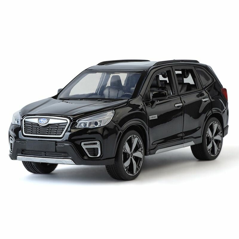 Машинка металлическая Subaru Forester (1/30)инерционная с открывающимися дверьми, капотом и багажникомсо световыми и звуковыми эффектами