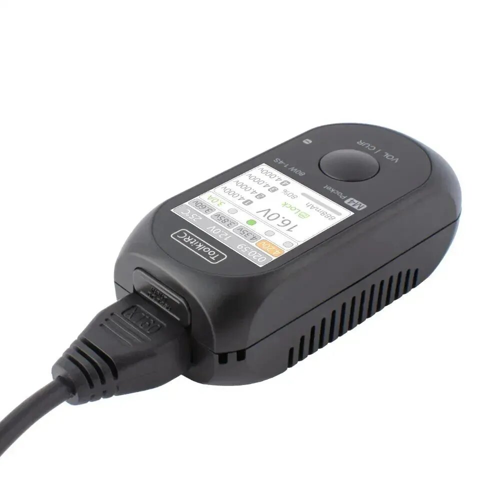 ToolkitRC M4P Карманный DC 80W 5A XT30 XT60 Входное зарядное устройство USB - C для быстрой зарядки литиевых батарей 1 - 4S