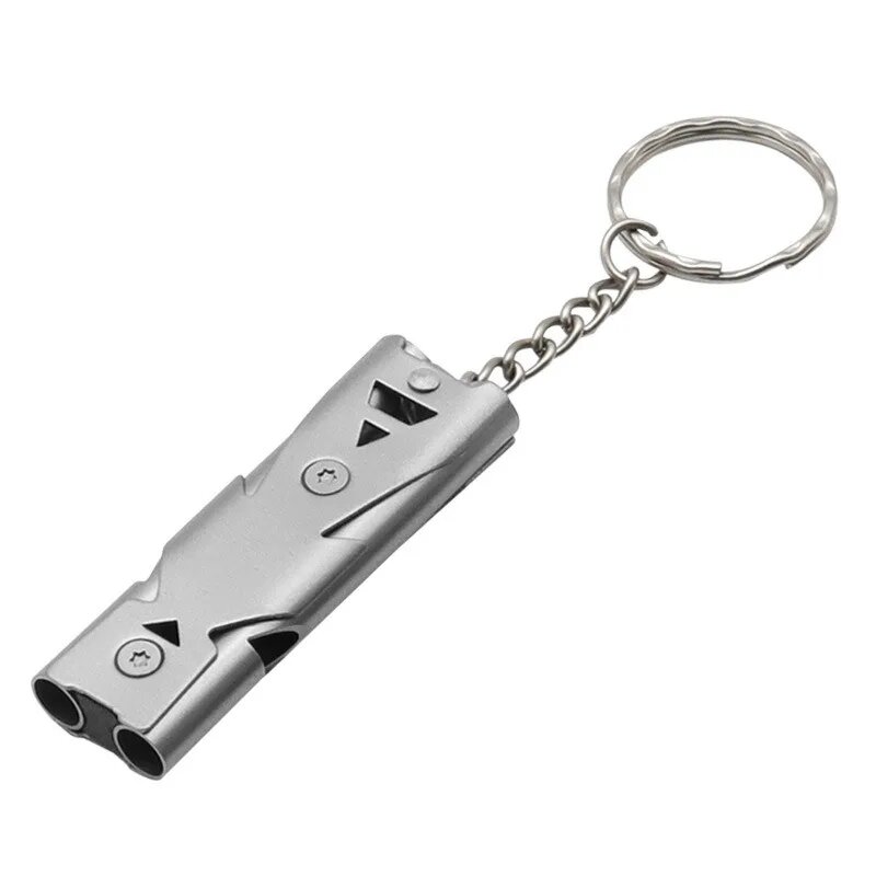 Свисток-брелок SHENGMEIYU 180 дБ, Silver