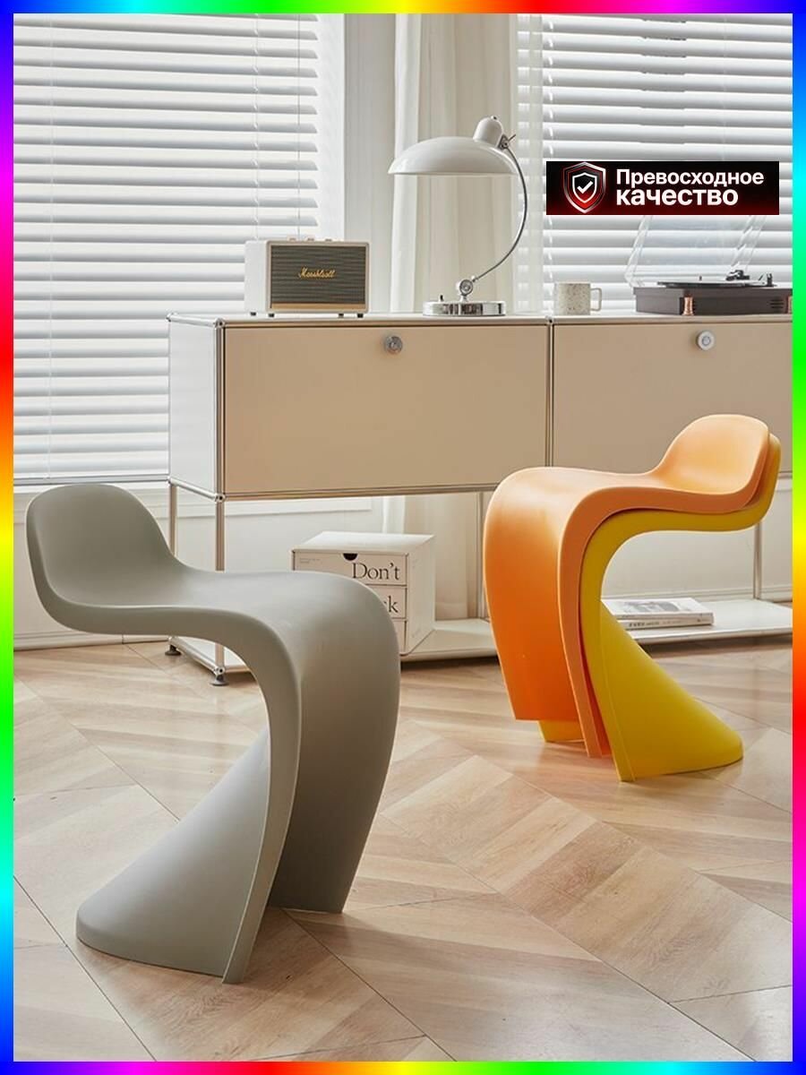 Стул в форме русалки для дома и сада, удобная конструкция-Это