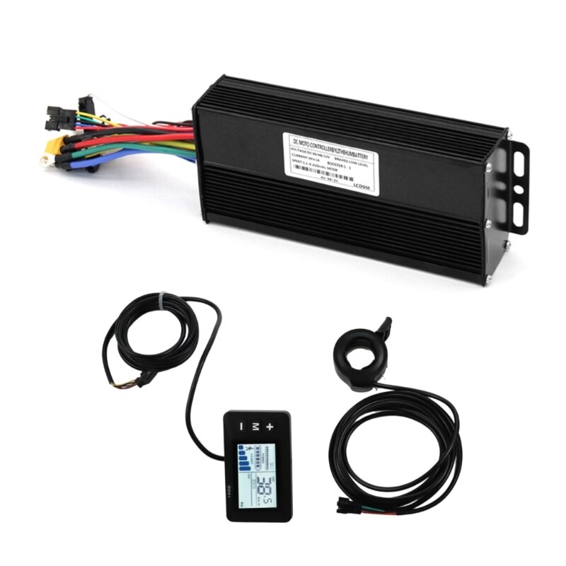 Бесщеточные Контроллеры Электрических Велосипедов С ЖК-Дисплеем, Дросселями Мощностью 1500 Вт 2000 Вт, Трехрежимные Синусоидальные Бесщеточные Контроллеры