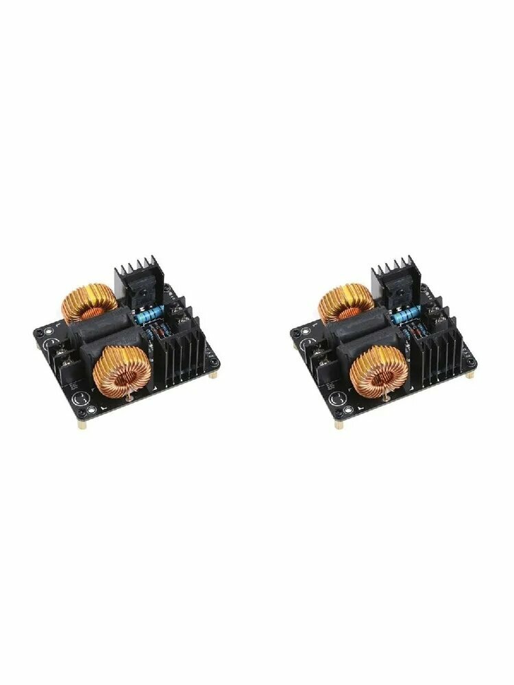 2X 1000 Вт 20A ZVS низковольтный индукционный нагревательный модуль катушки Flyback драйвер нагреватель
