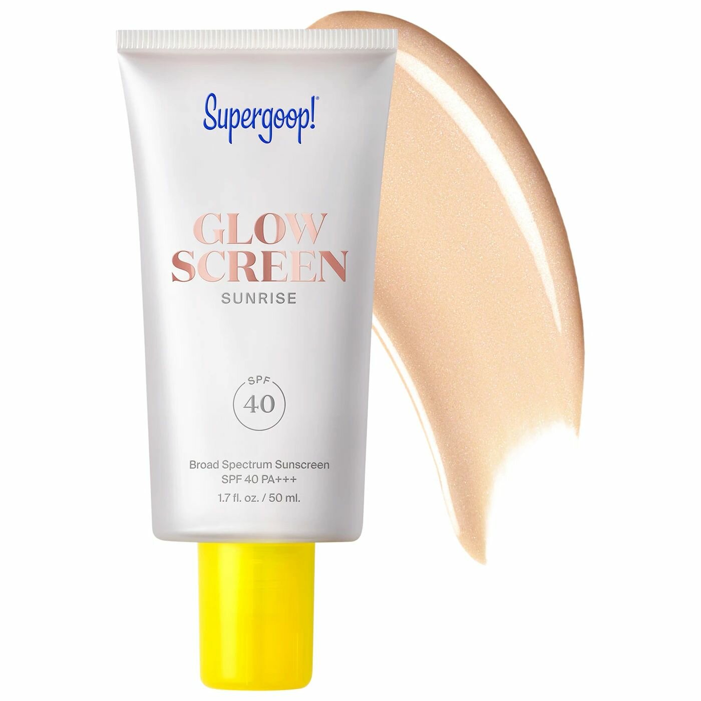 Supergoop! Солнцезащитный крем Glowscreen SPF 40 Sunscreen (Sunrise) 50 мл