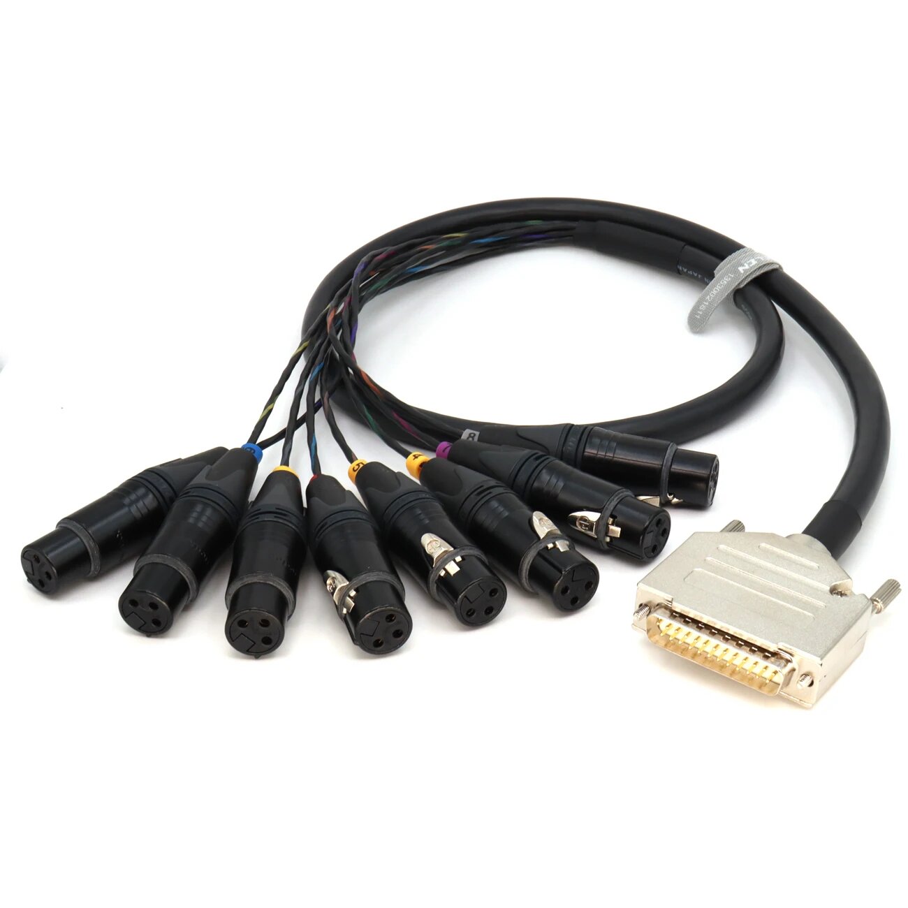 Аудиокабель Canare MR202-8AT DB25/8 XLR 3, 4m