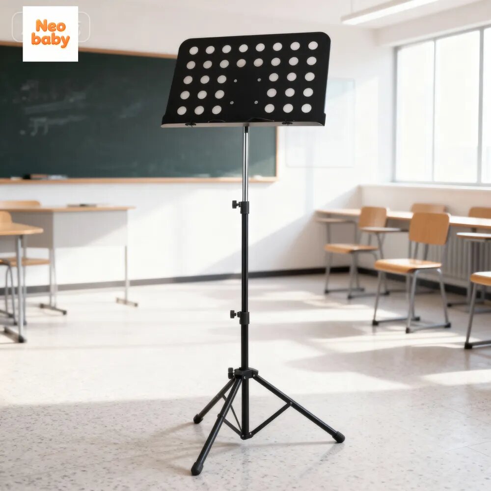 Пюпитр / подставка для нот для пианино или синтезатора, с чехлом