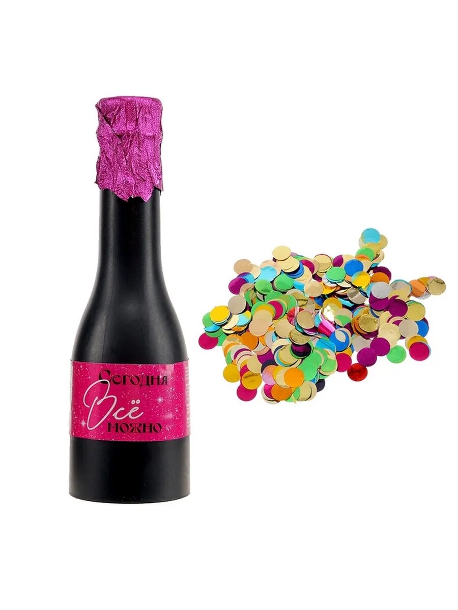 Пружинная хлопушка для праздника