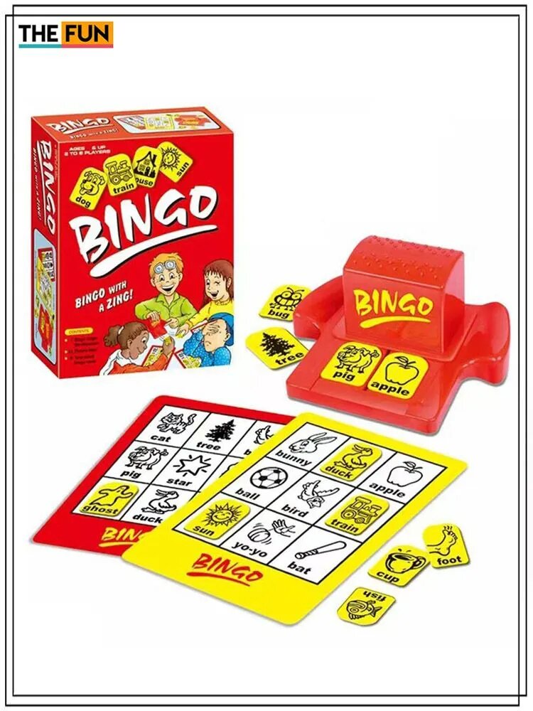 Bingo Game Бинго Набор Для Семейной Партии Игры Настольная игра