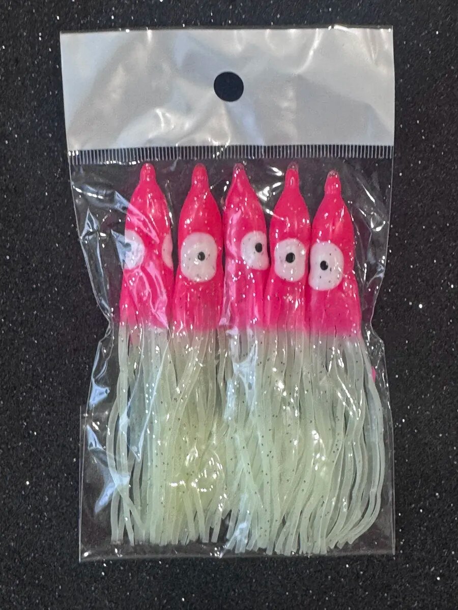 Октопус UV 10,5 см. pink/white