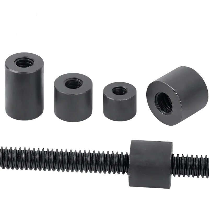 Прецизионная трапециевидная ходовая гайка из углеродистой стали T16x3 OD42 High36, Right-hand Thread