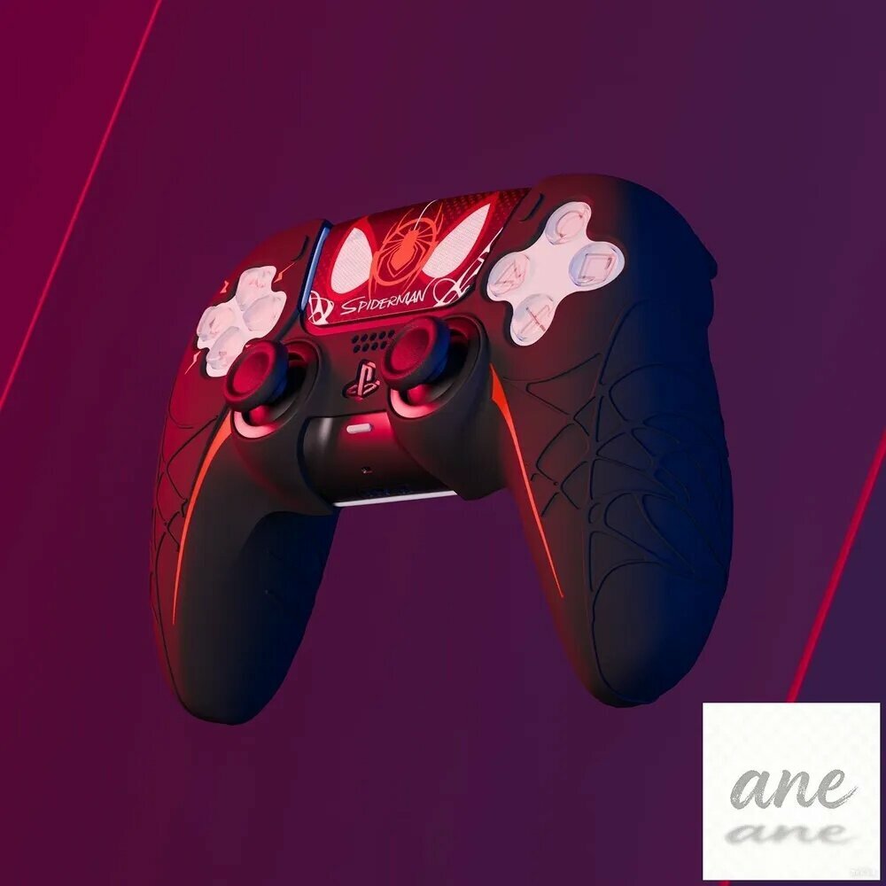 Тематический Человек-паук / Силиконовый чехол для геймпада PS5 / защитный кейс джойстика Sony Playstation 5 Dualsense
