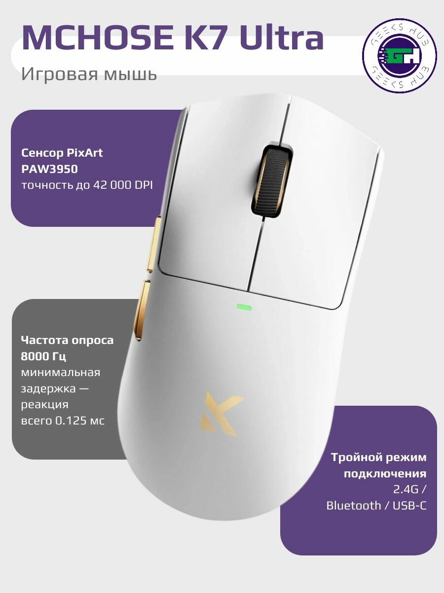 Игровая мышь MCHOSE K7 Ultra