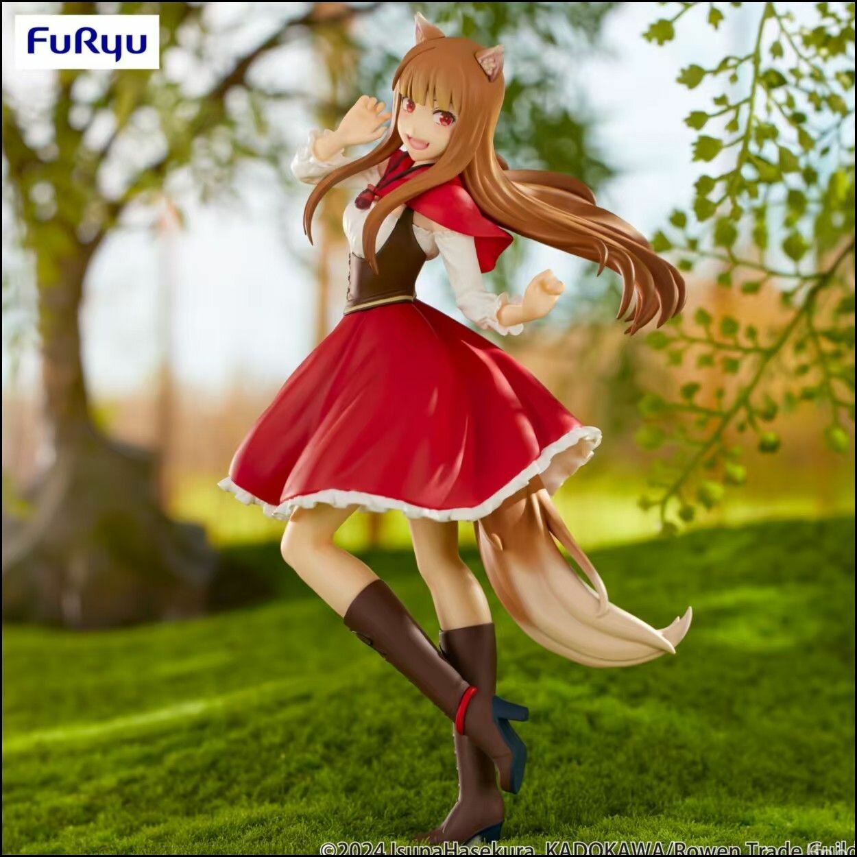 Аниме Фигурка/Furyu - Волчица и пряности/Холо,210mm