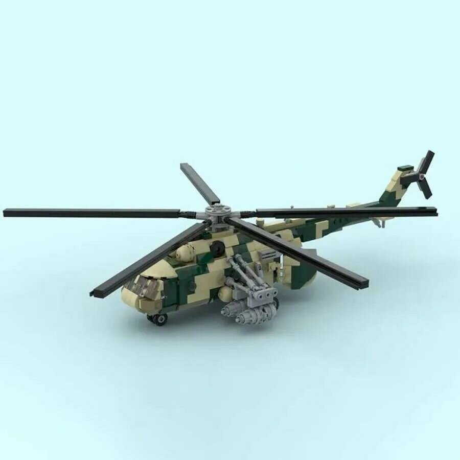 Модель самолета Mi 8-T/AMT пластиковые конструкторы 1:45