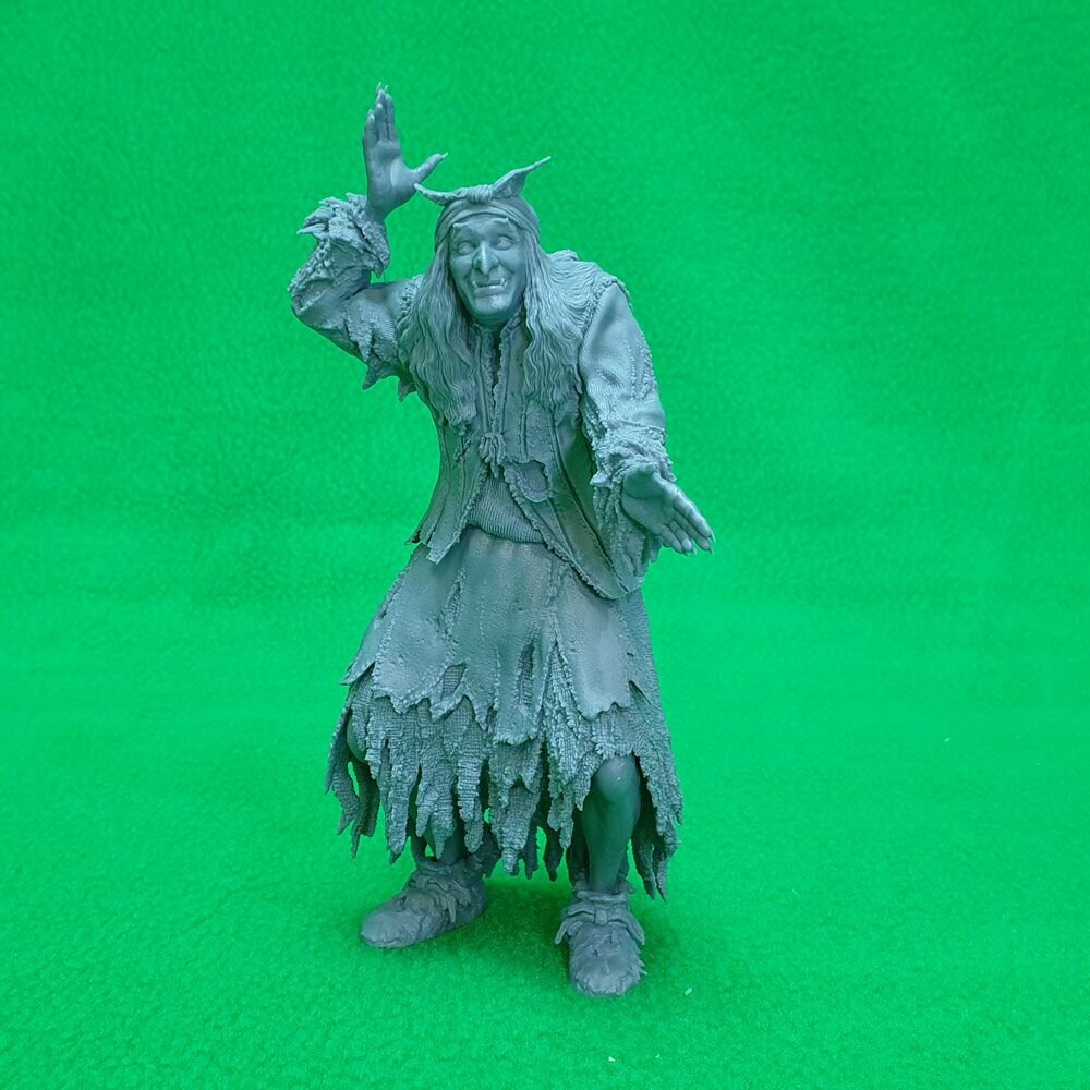 6047 Фигурка "Баба Яга", 1:12, СВ Модель