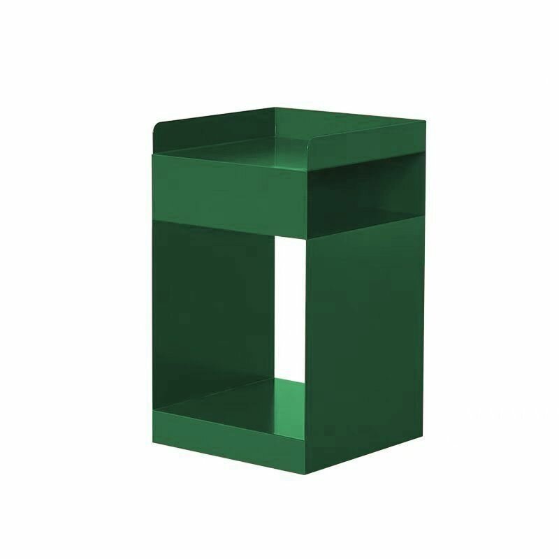 Tумбочка прикроватная, красный, металлический материал