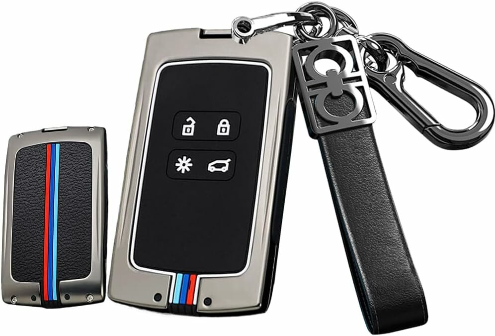 Чехол-брелок для Renault Kadjar Koleos Clio Scenic Megane Duster Sandero Captur Twingo Смарт-чехол для ключей для аксесс