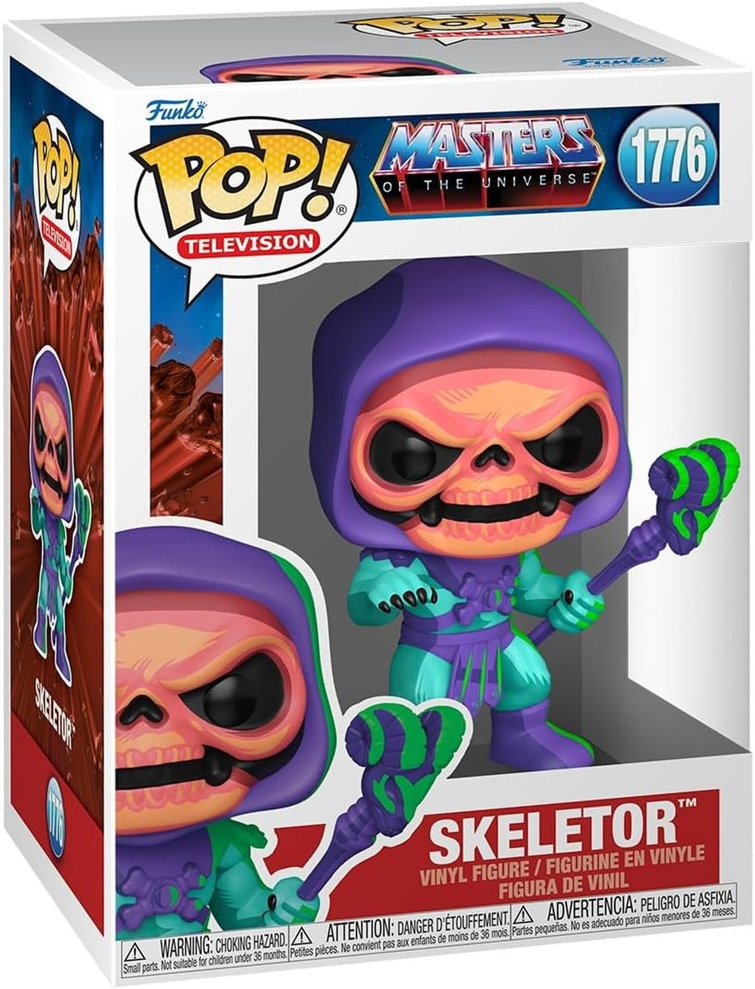 Фигурки Funko Pop TELEVISION Masters of the Universe - Коллекционная фигурка Skeletor/Скелетор - Фанко 1776