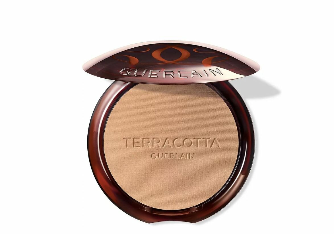 GUERLAIN Компактная бронзирующая пудра для лица Terracotta Bronze, 01 Светлый тёплый 10 гр