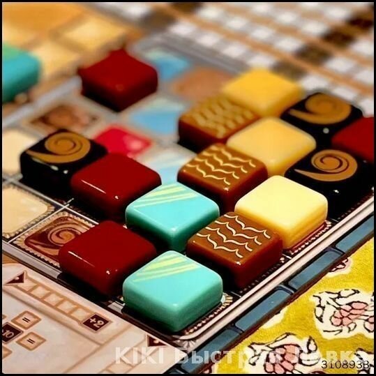 Настольная игра AZUL Master Chocolatier (Азул Шоколатье) для компании, семейная, для двоих, 2022 (8/10*) языконезависимая