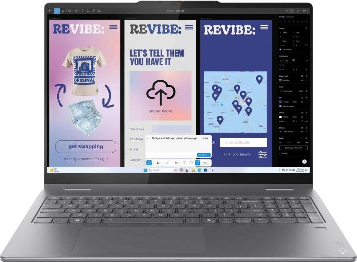 83JT0000US Ноутбук 16" Lenovo Yoga 7 2-in-1 16ILL10 Core Ultra 5 226V/16Gb/SSD512Gb/IntelArc/1920x1200/Touch/Wi