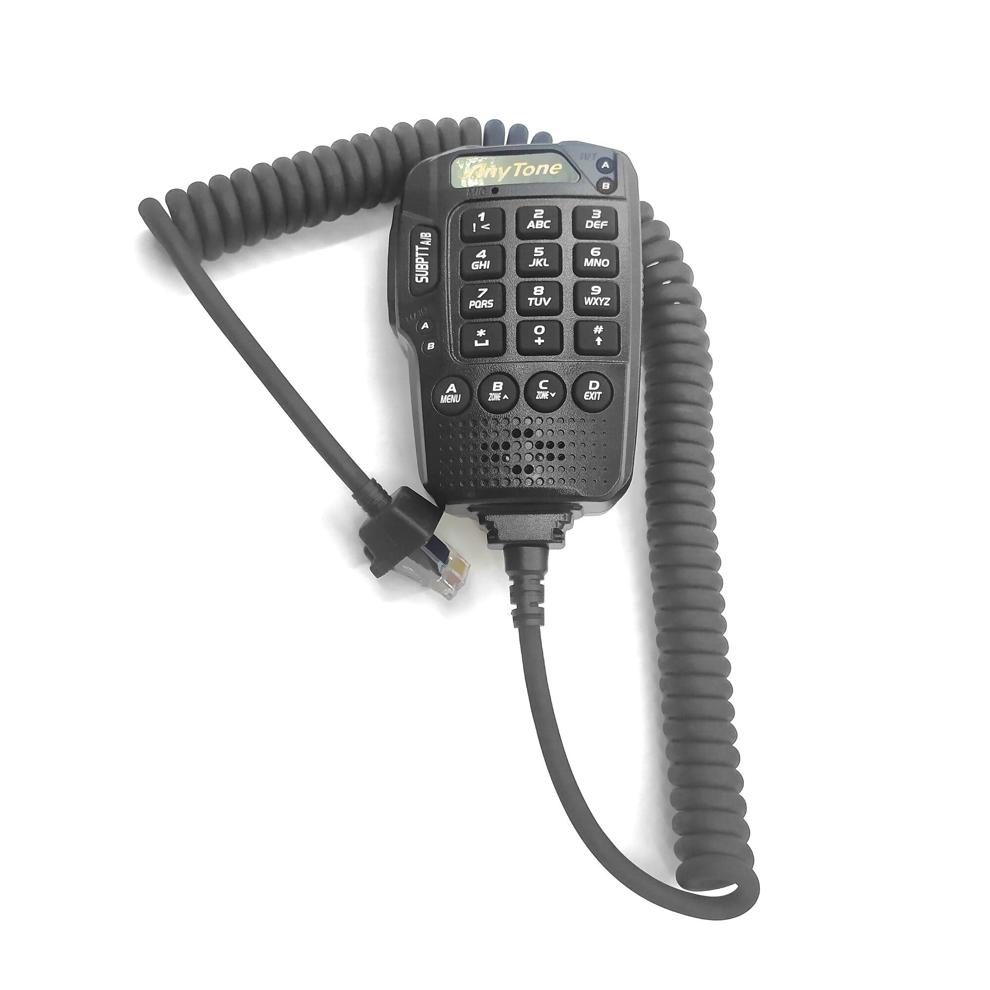 Оригинальный микрофон AnyTone MIC-ATD578UV черный