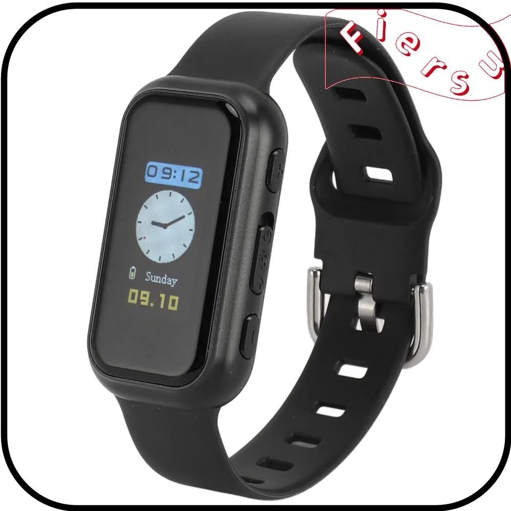 MP3-плеер с диктофоном 32 ГБ черный, пластиковый корпус