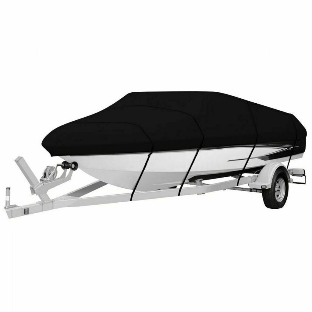 Чехол для лодки V-образной формы 11-13 футов из водонепроницаемого оксфорда 210D