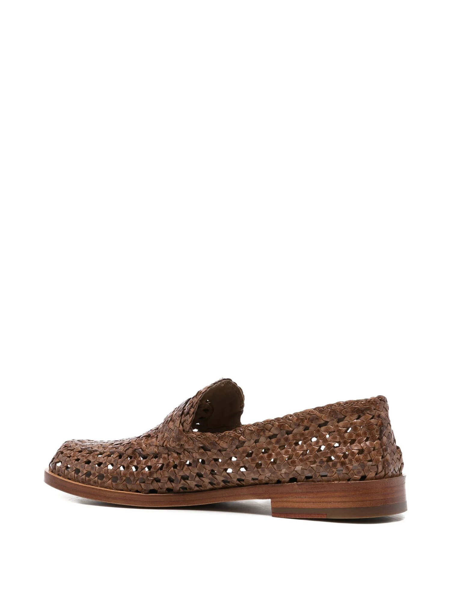 Лоферы ZOLFO Woven loafers, размер 41, коричневый — фото 1