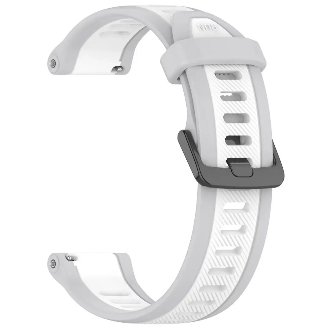 Белый силиконовый ремешок Garmin 20 мм