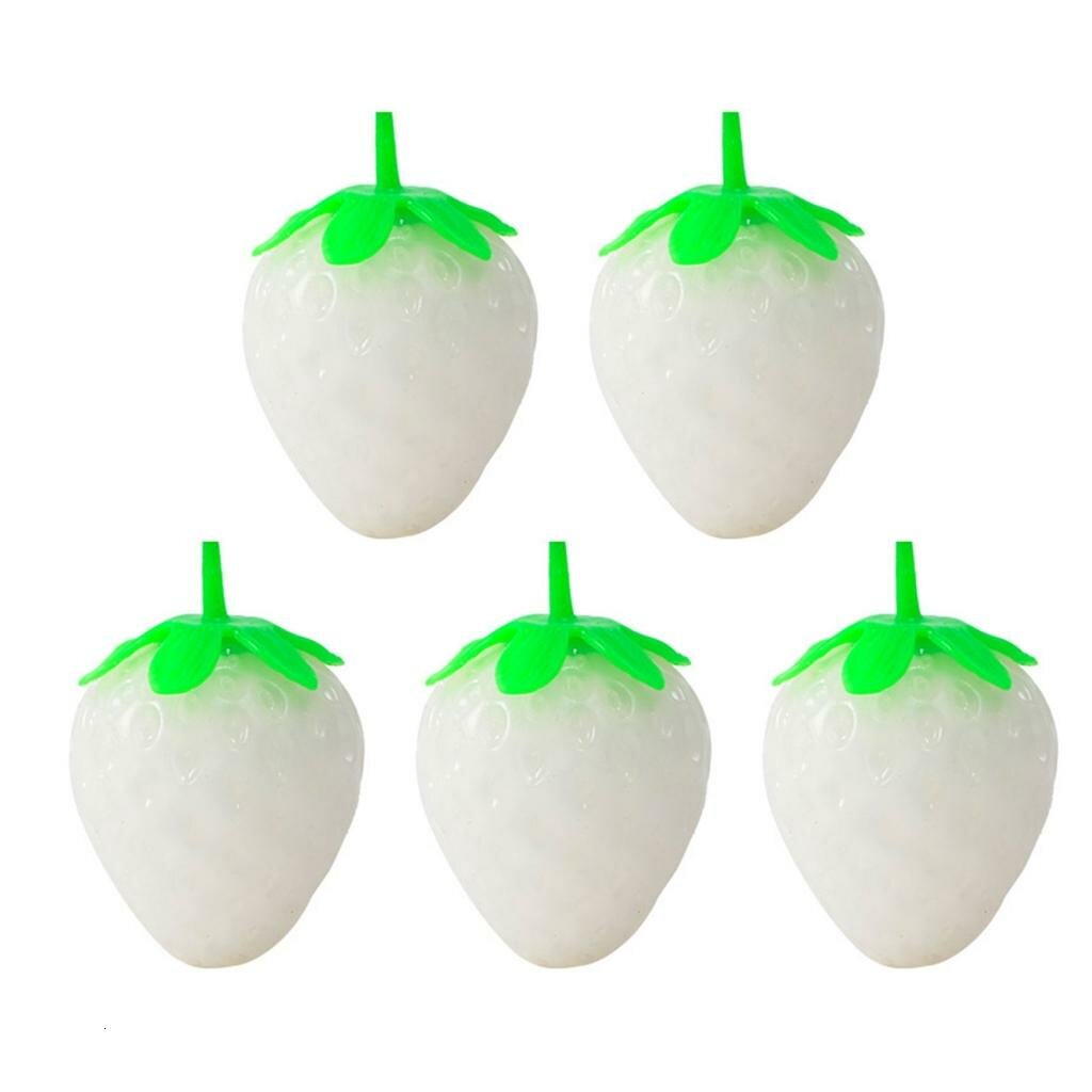 Клубничные стресс-шарики