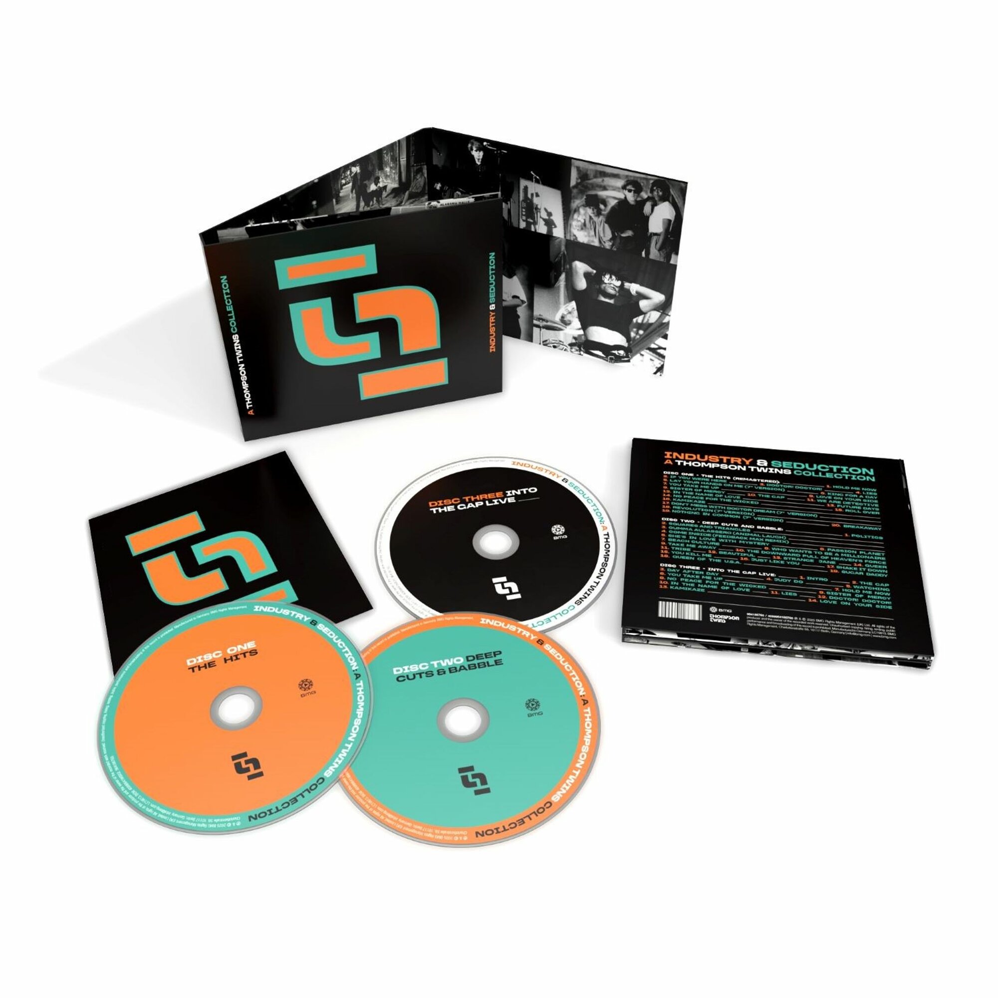 Компакт-диск Thompson Twins - Industry & Seduction: A Thompson Twins Collection (Remaster) (3 CD) (3 CD)