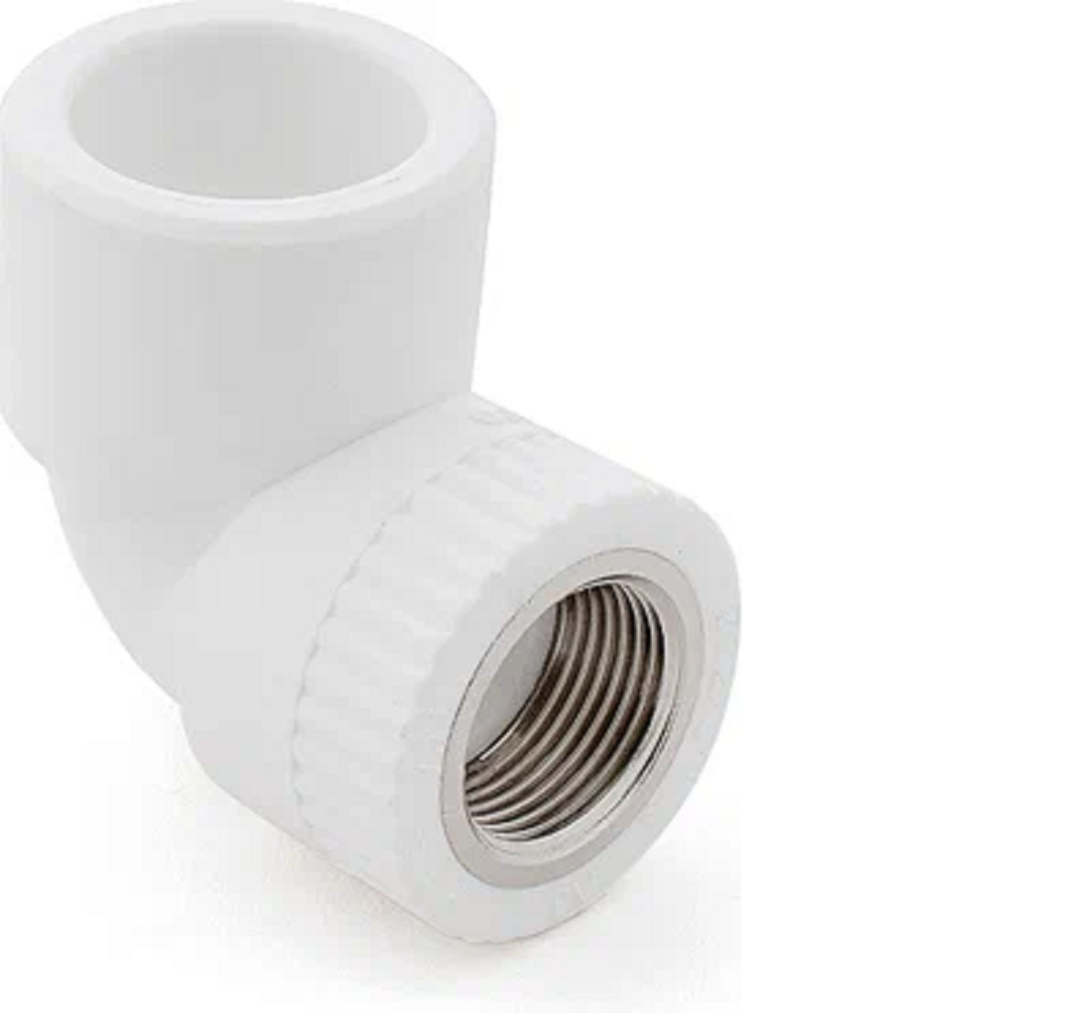 Уголок комбинированный Tebo TR-TB с внутренней резьбой 20 х 1/2 белый