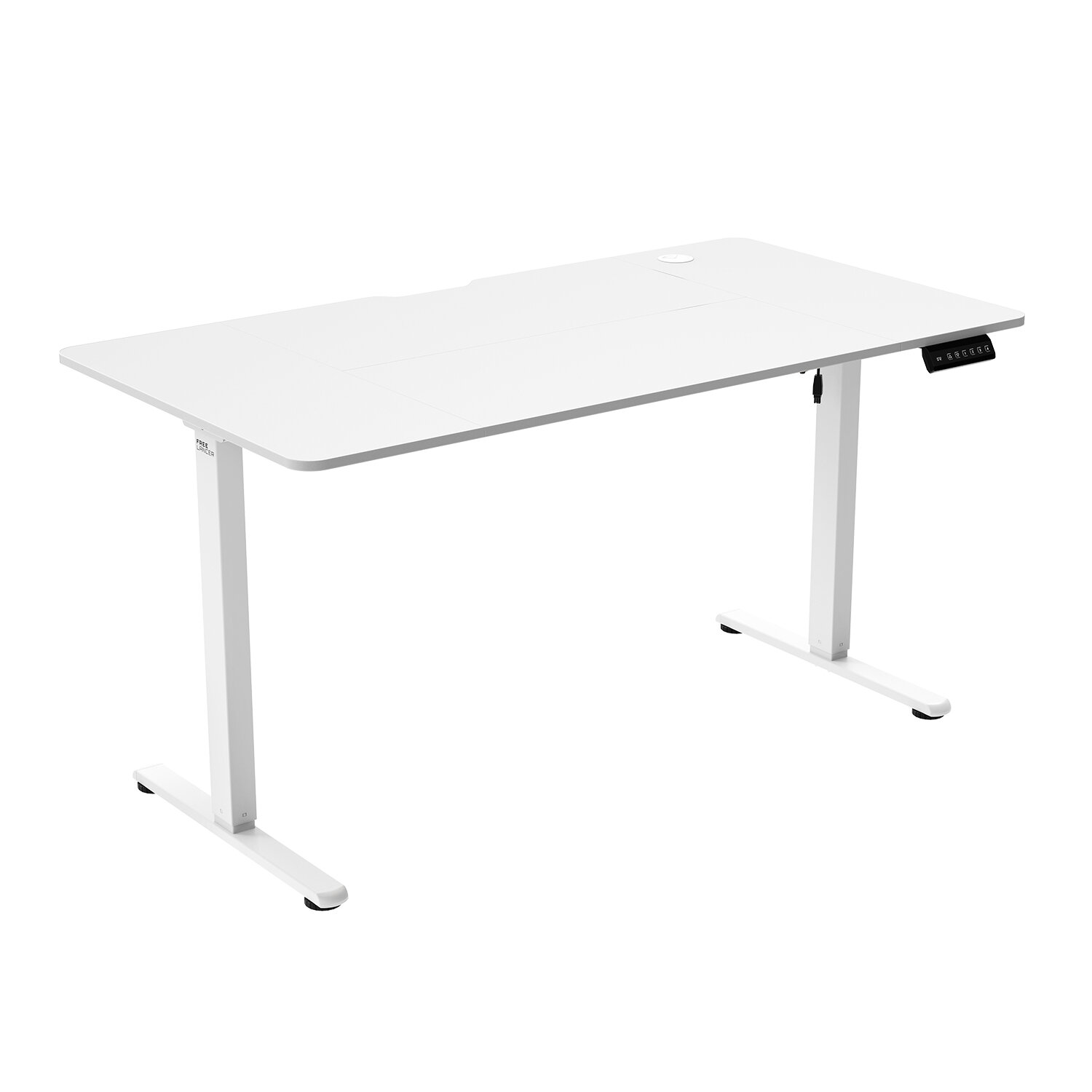 Компьютерный стол ZONE 51 "e-Freeflow", 140 см x 75 см, White