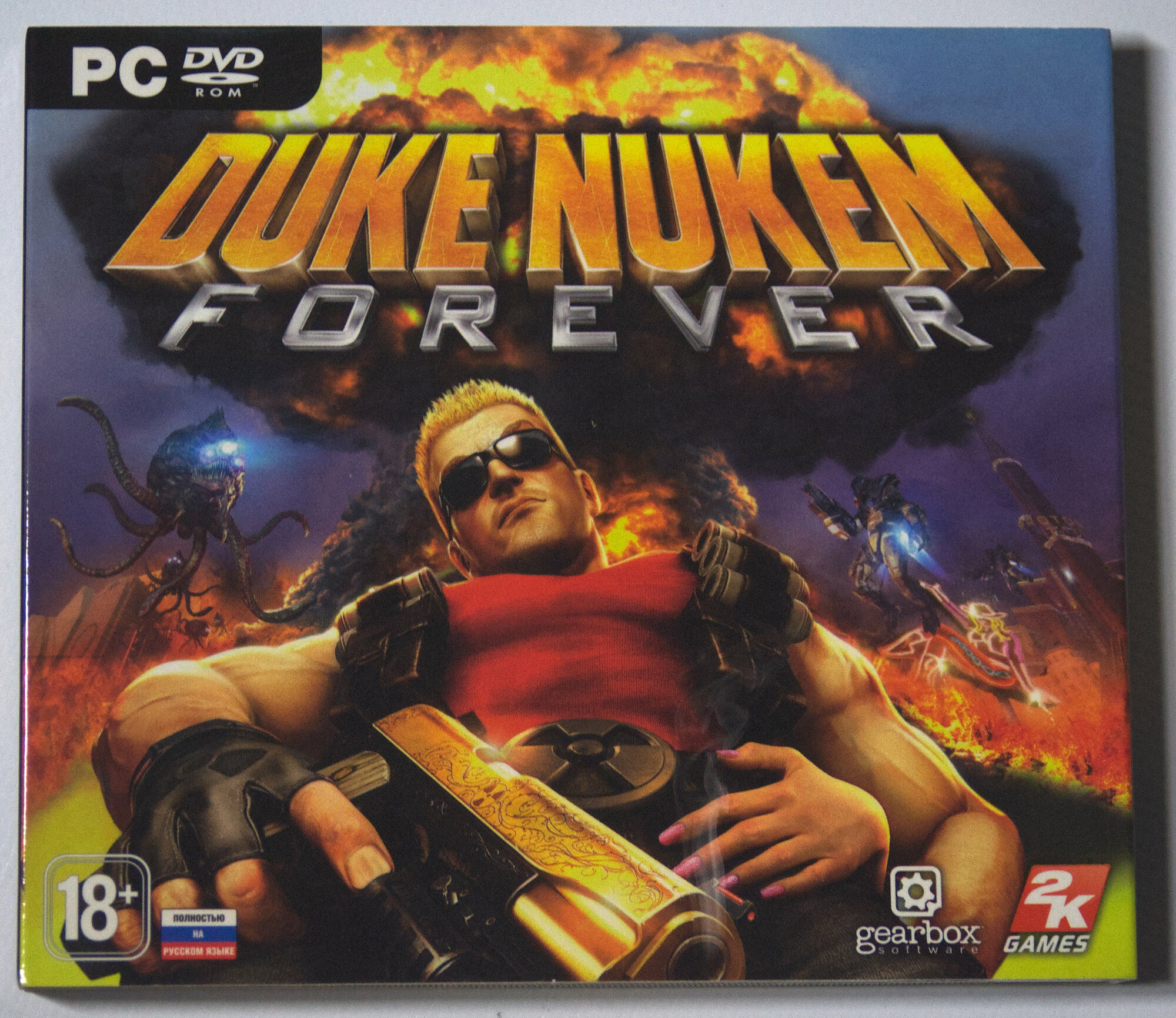 Игра "Duke Nukem Forever" от 2K Games для ПК, DVD, официальная лицензия 1C-СофтКлаб, 18+