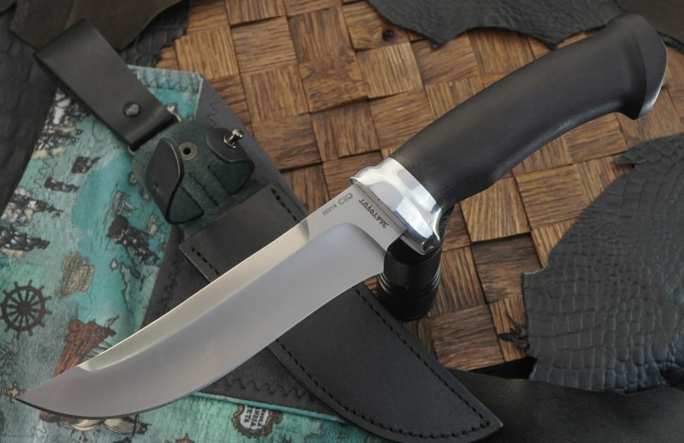 Нож АиР Росомаха, сталь 95Х18, рукоять граб