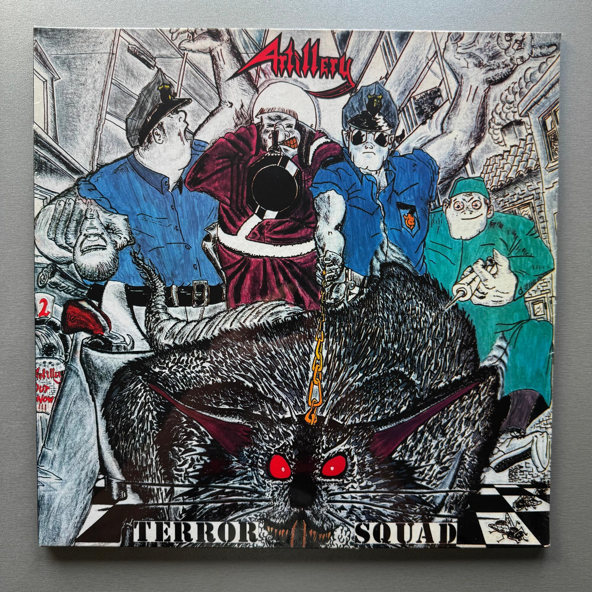 Artillery - Terror Squad (1987, 2019, LP) Clear Vinyl (Виниловая пластинка)