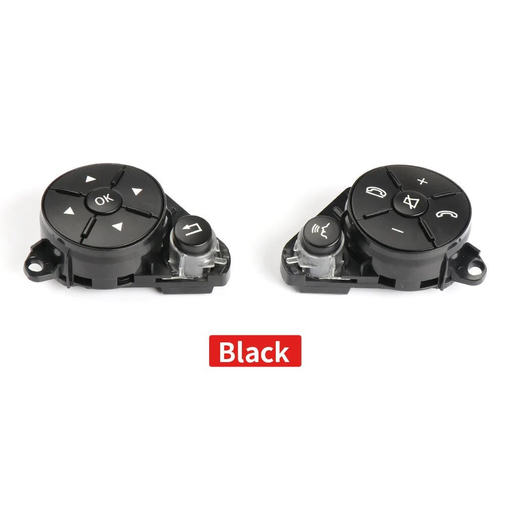 Кнопки управления рулевого колеса Black для Benz W204 W207 W212 X204