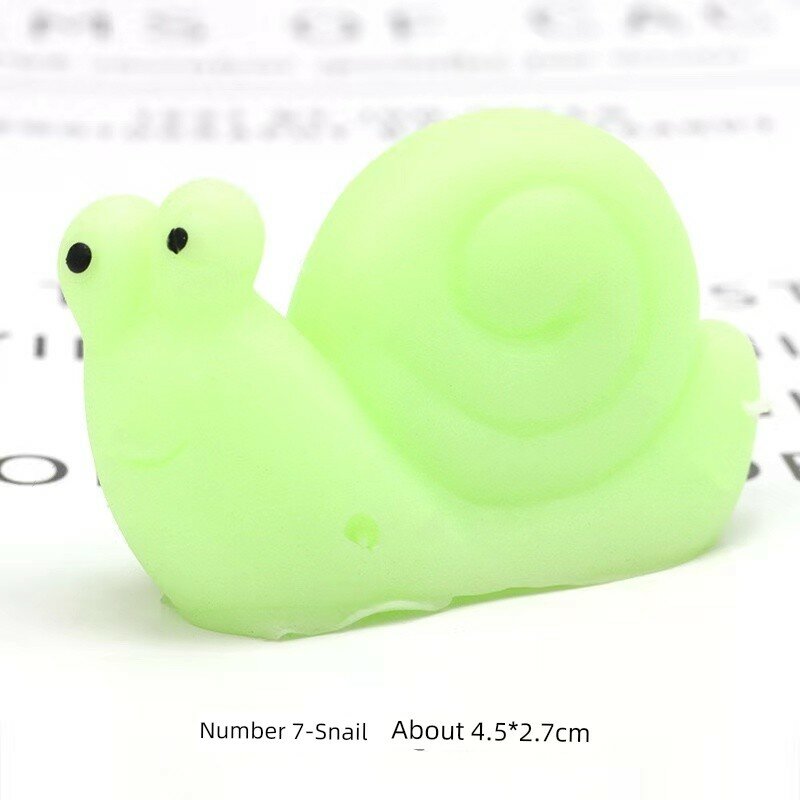 Сжимаемая игрушка в форме улитки для снятия стресса, мягкая игрушка для детей, идеальный подарок для школы и офиса,