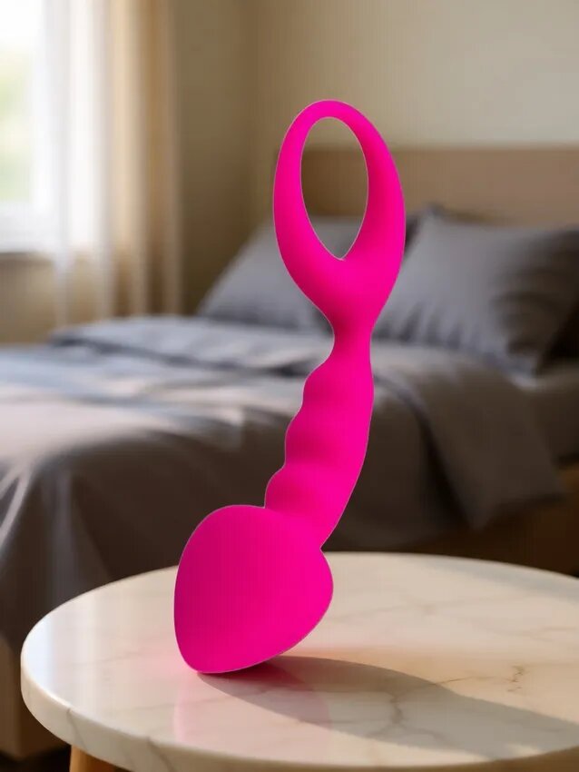 ToyFa Анальная пробка ToDo Bong, 357029, 12.5 см, розовый