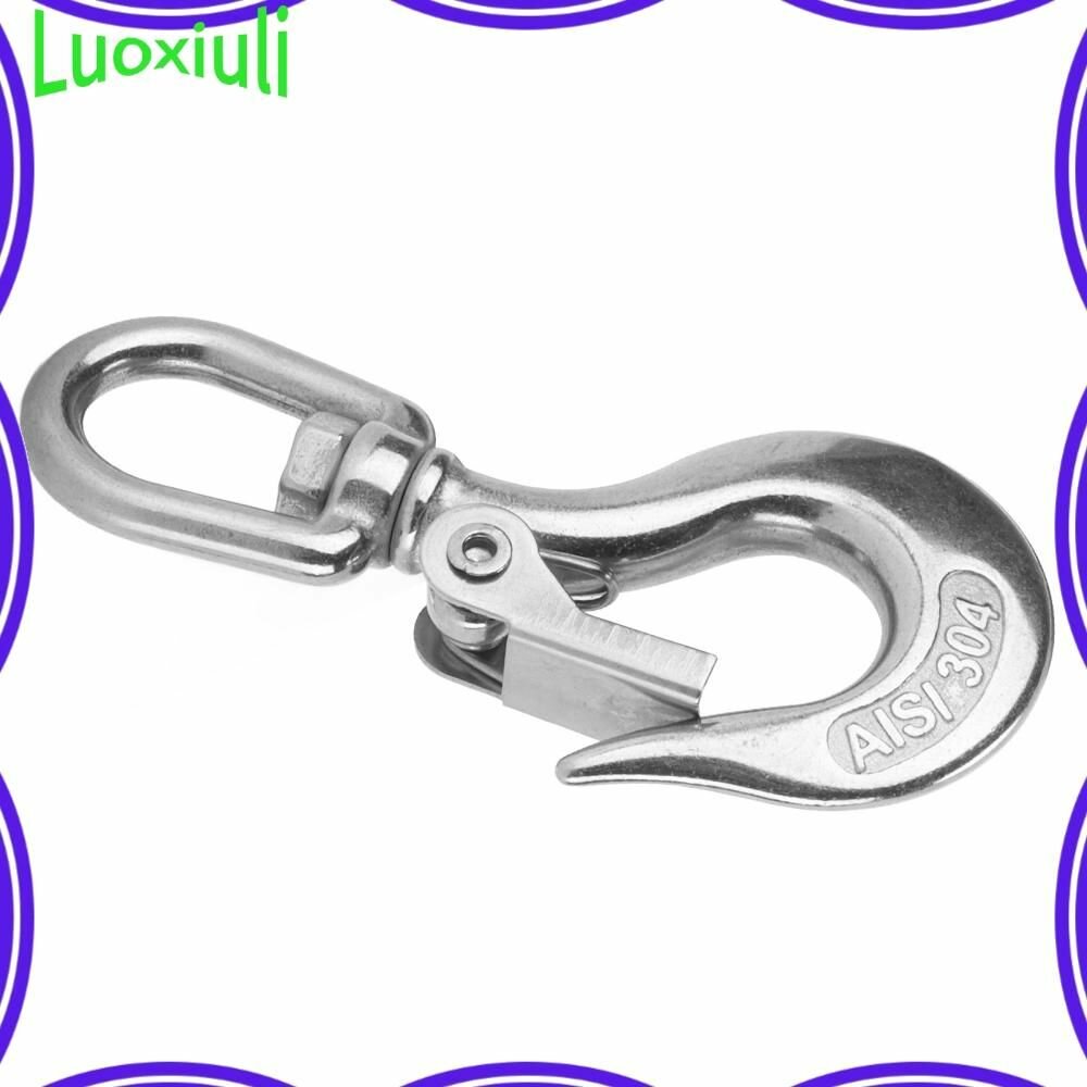 Поворотный подъемный крюк с проушиной