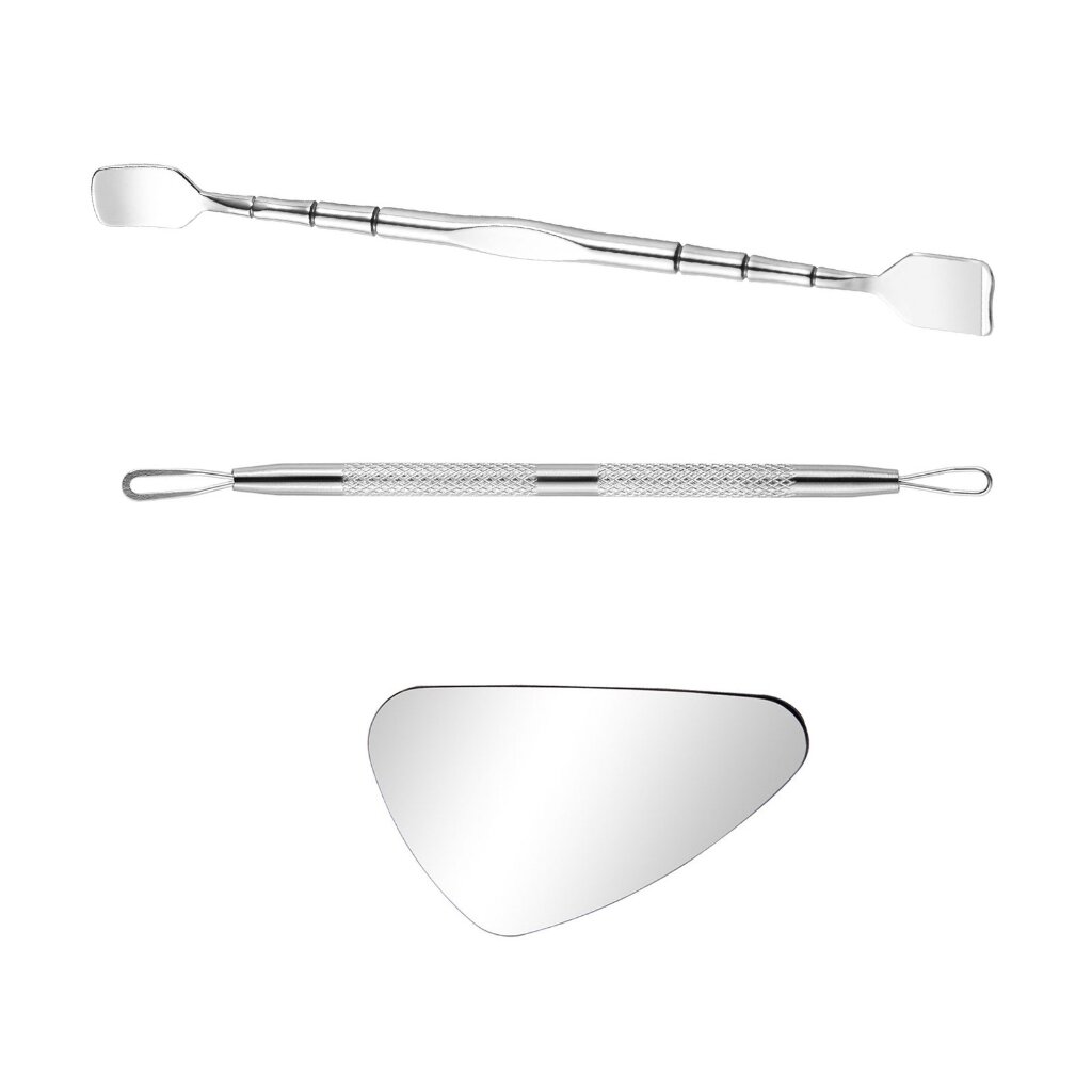 Многофункциональный Инструмент Для Удаления Угрей из Нержавеющей Стали Лопаточка для Удаления Угрей для носа и лица с Удобным Захватом