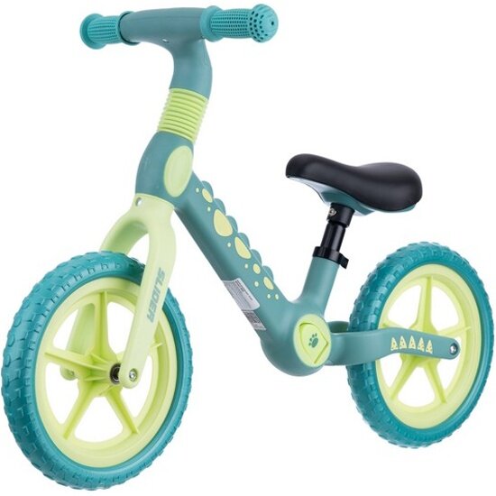 Беговел Slider колеса EVA 12 дюймов зеленый K04G